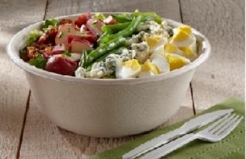 Clear Lid for 24, 32, 48 oz. Round Pulp Bowls | Sabert